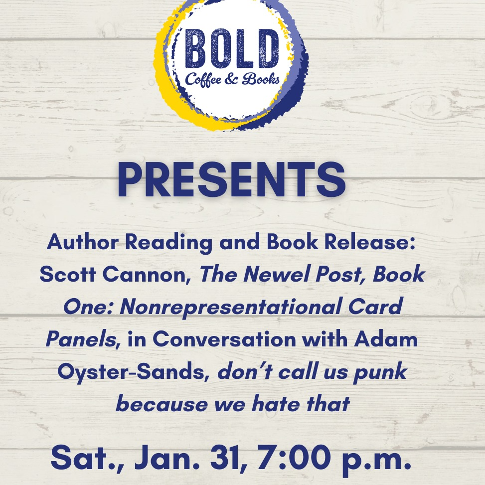 Author Reading: Scott Cannon and Adam Oyster-Sands | The Official Guide ...